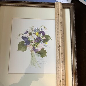 Wild Flowers, Signed Lyn Snow Limited Edition Lithograph - Etsy
