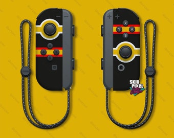 Classic Red Pokemon Poke Ball Joy-con Custom DIY Shells for Nintendo ...