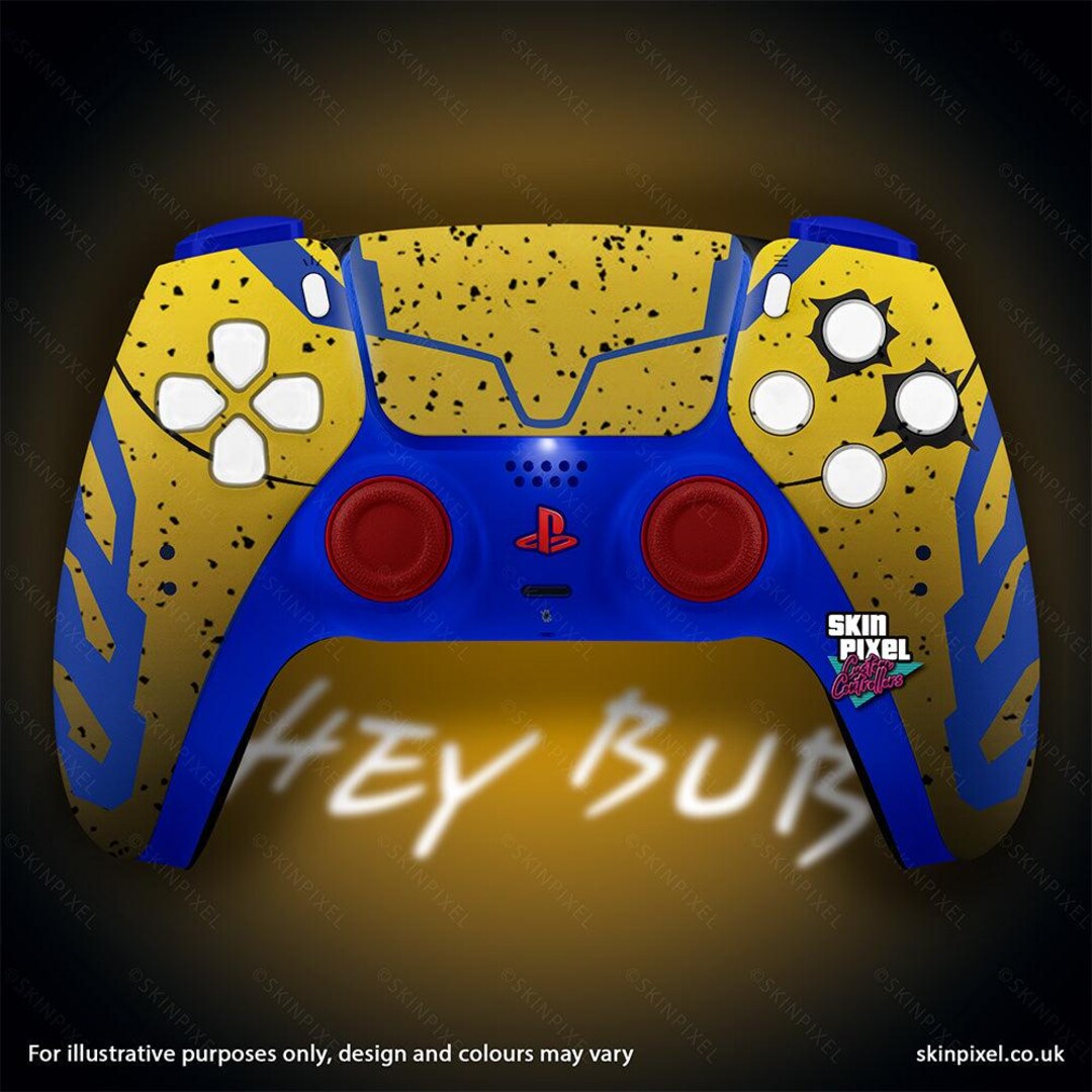 Wolverine Movie Inspired Custom PS5 Dualsense DIY Faceplate - Etsy