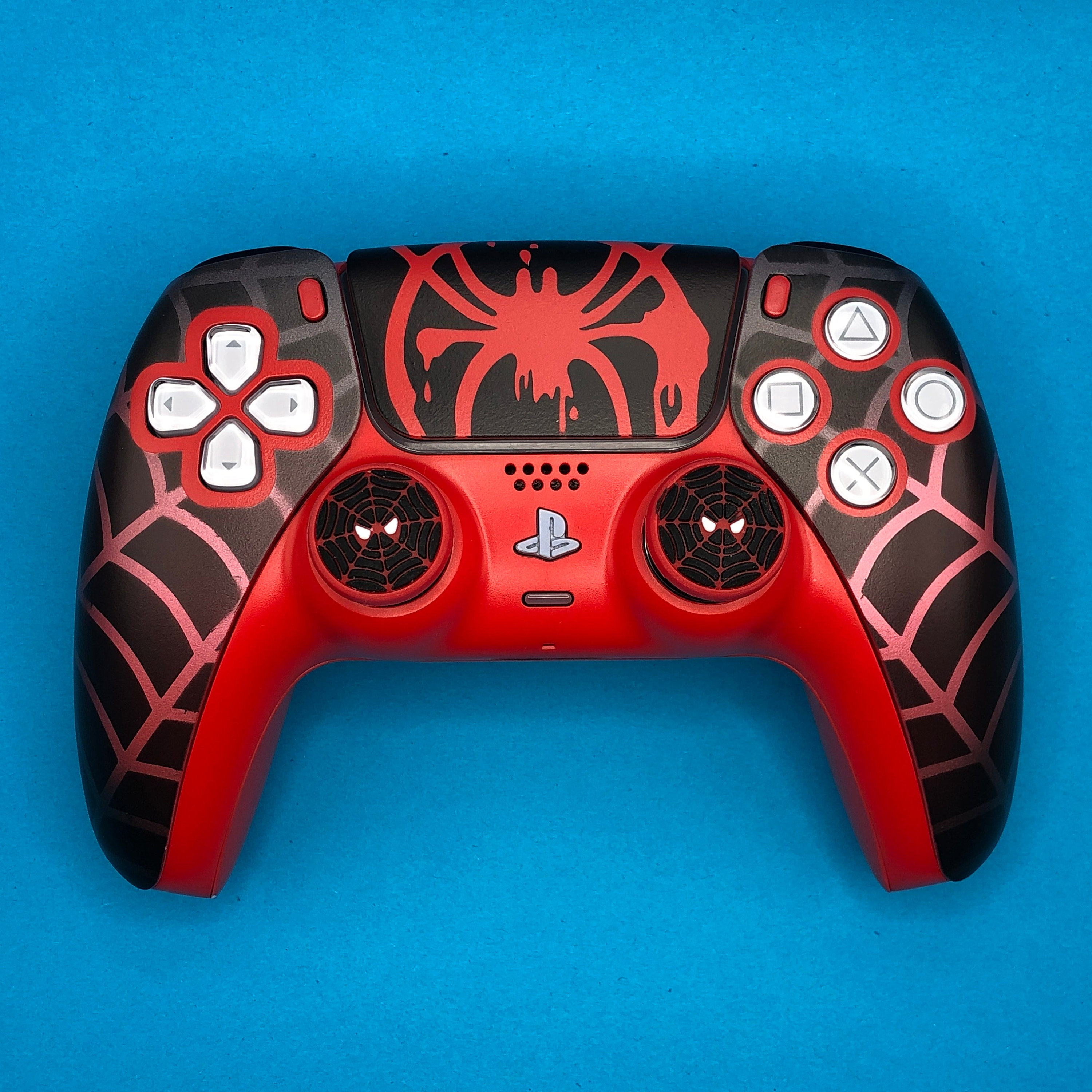 Spider Man Miles Morales Custom PS5 Dualsense DIY Faceplate - Etsy