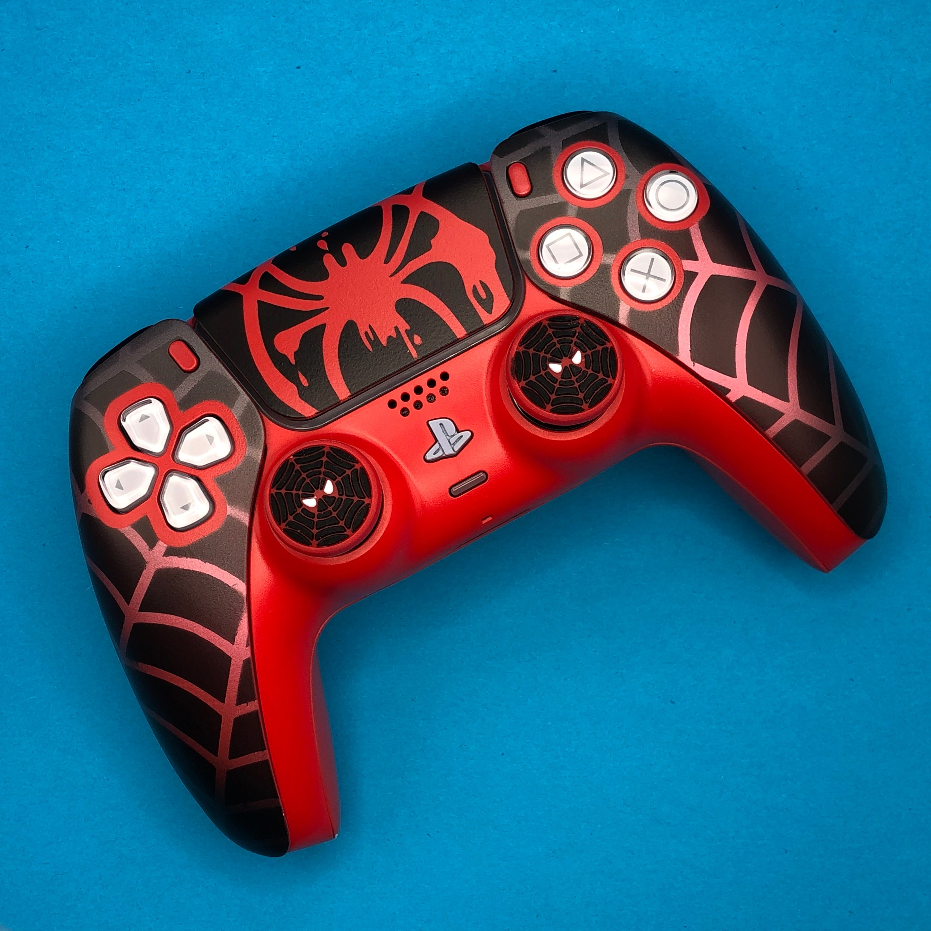 Spider Man Miles Morales Custom PS5 Dualsense DIY Faceplate - Etsy