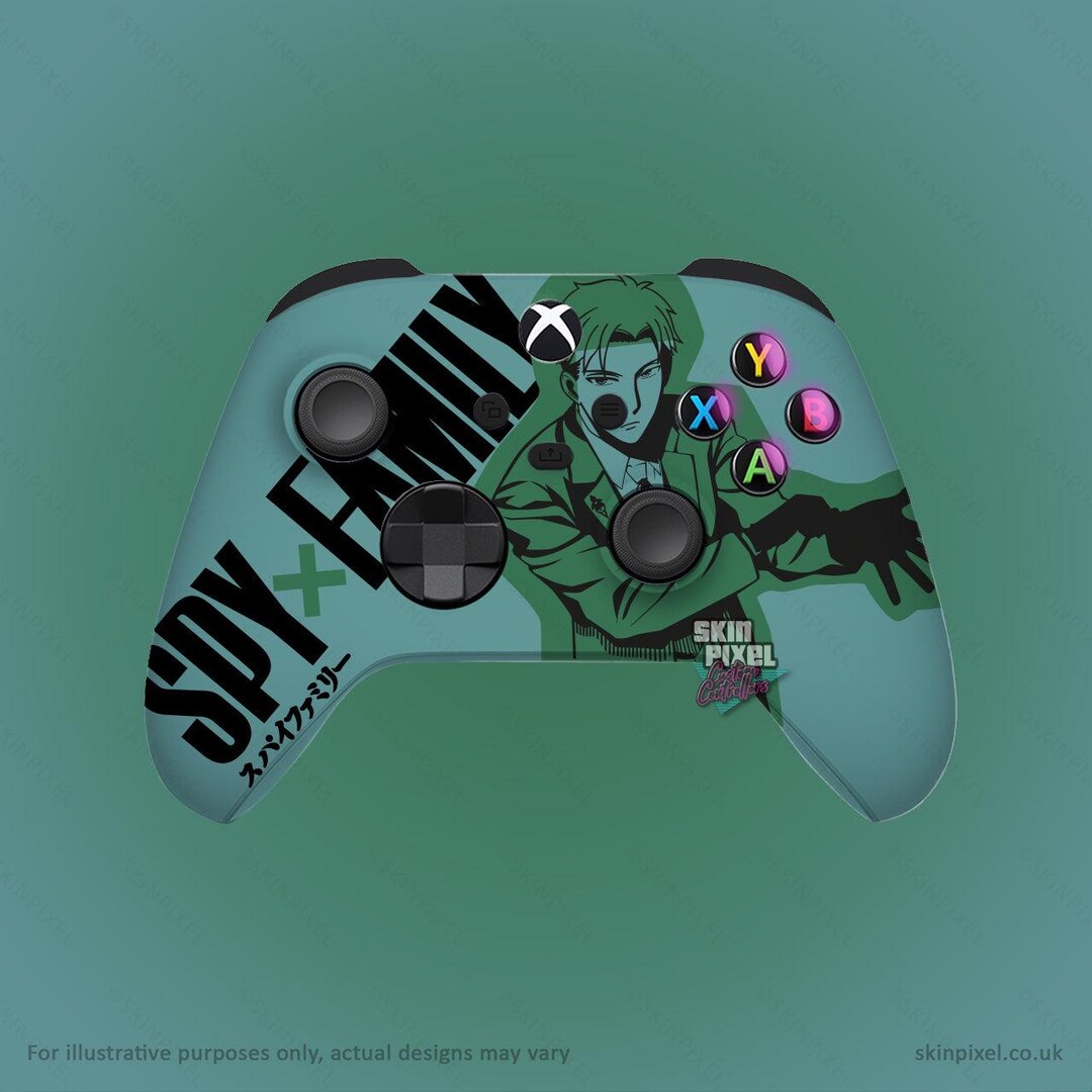 Spy X Pop Art Loid Forger Xbox Series Controller Custom Xbox Series DIY ...