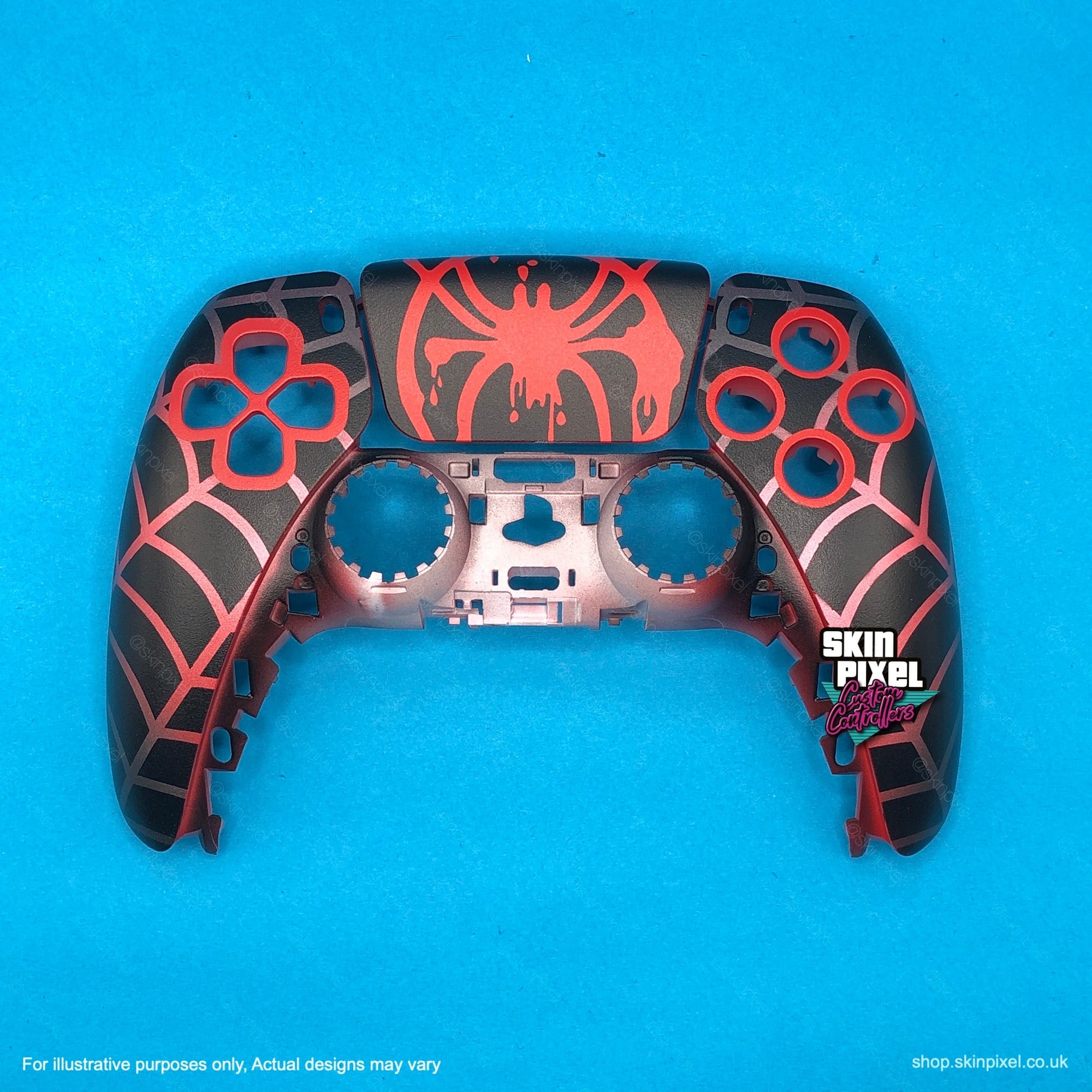 Spider Man Miles Morales Custom PS5 Dualsense DIY Faceplate - Etsy