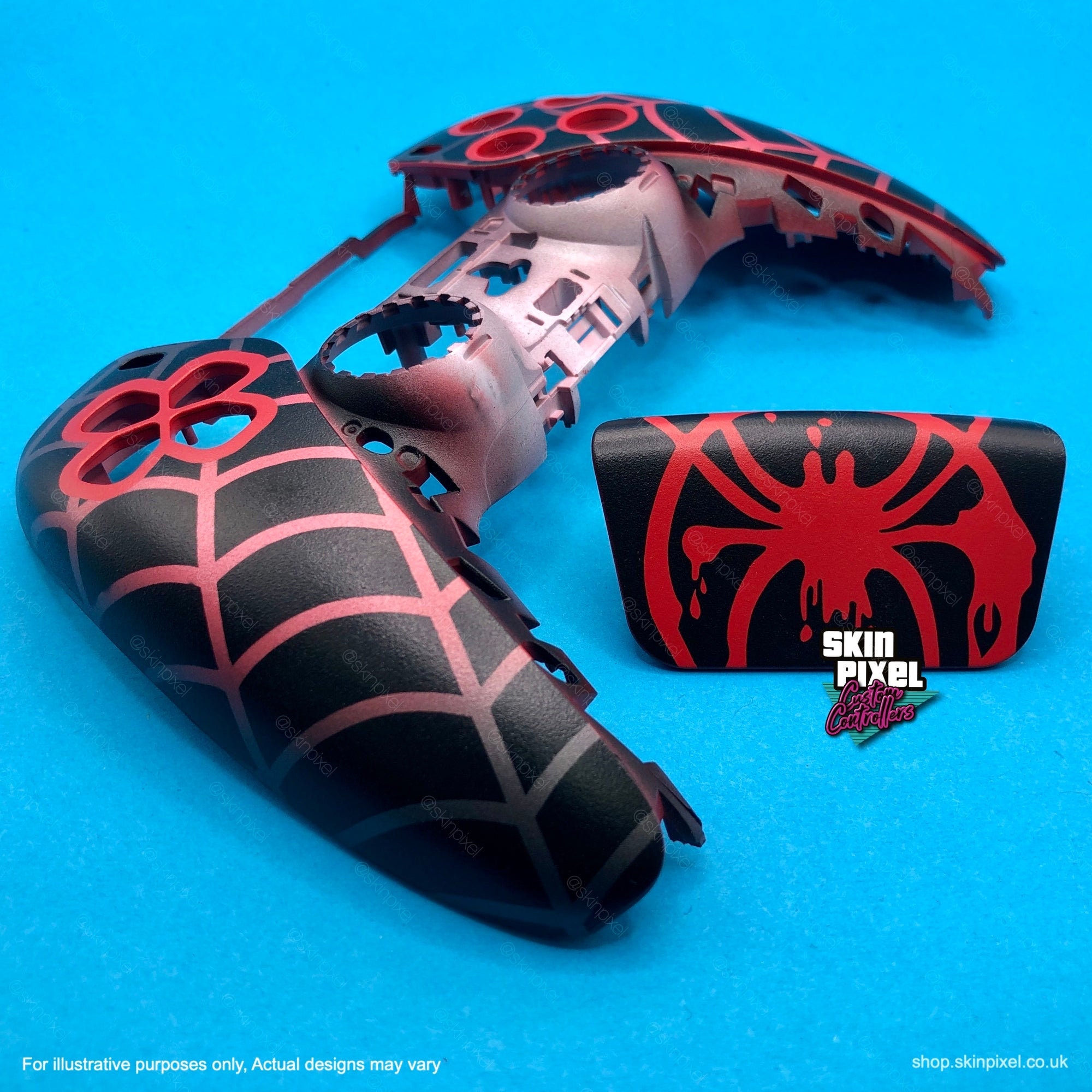 Spider Man Miles Morales Custom PS5 Dualsense DIY Faceplate - Etsy