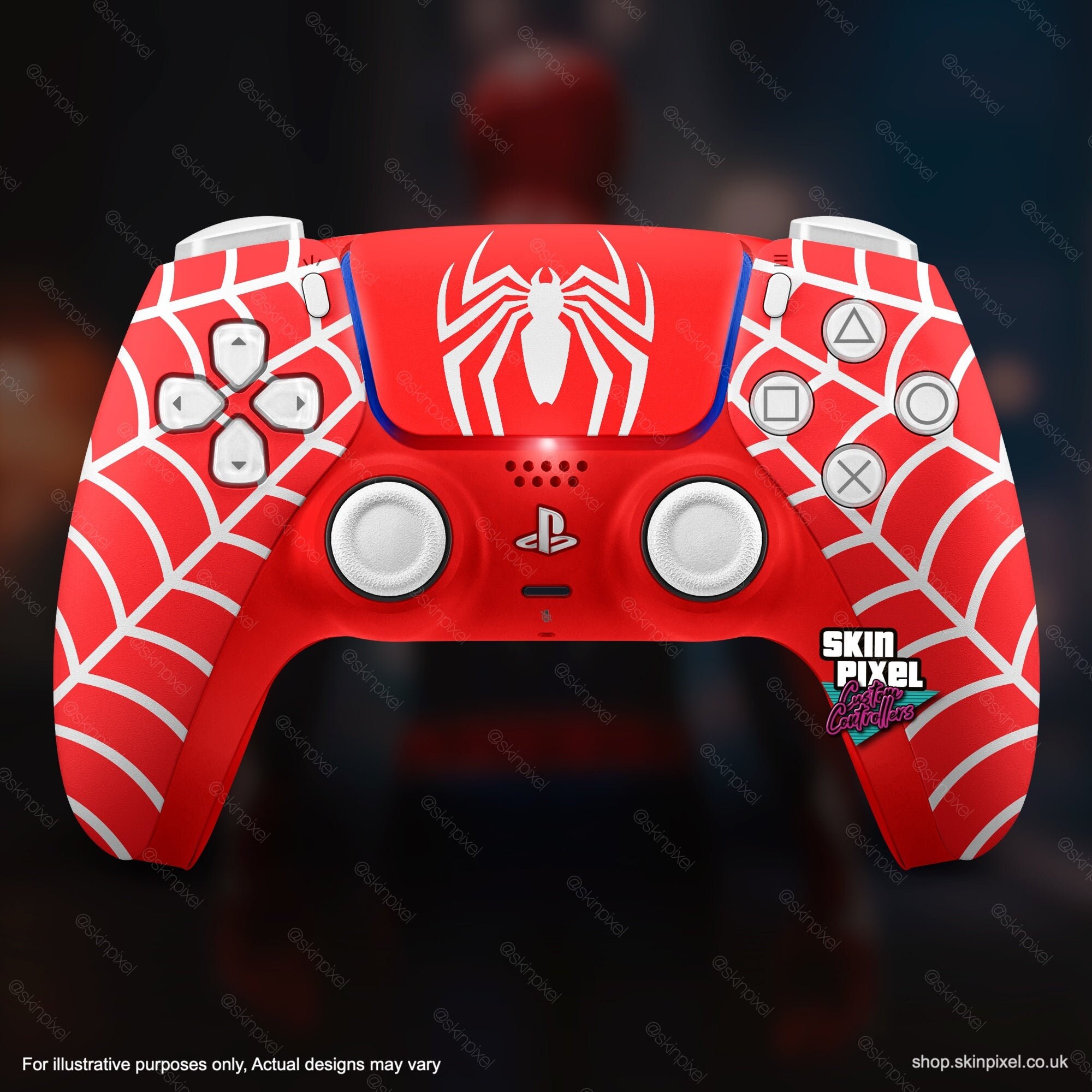 Classic Spider Man Custom PS5 Dualsense DIY Faceplate - Etsy UK