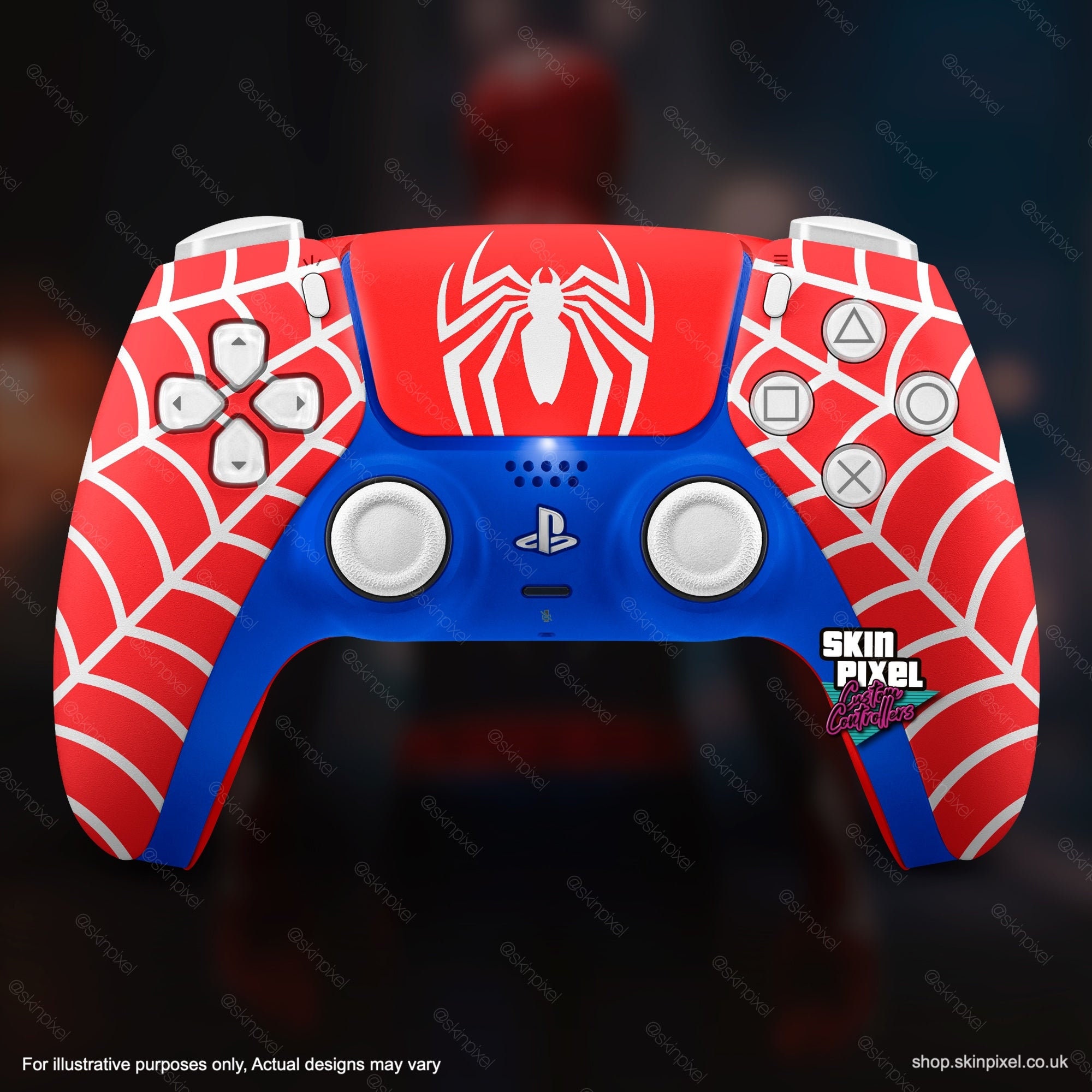 Classic Spider Man Custom PS5 Dualsense DIY Faceplate - Etsy UK