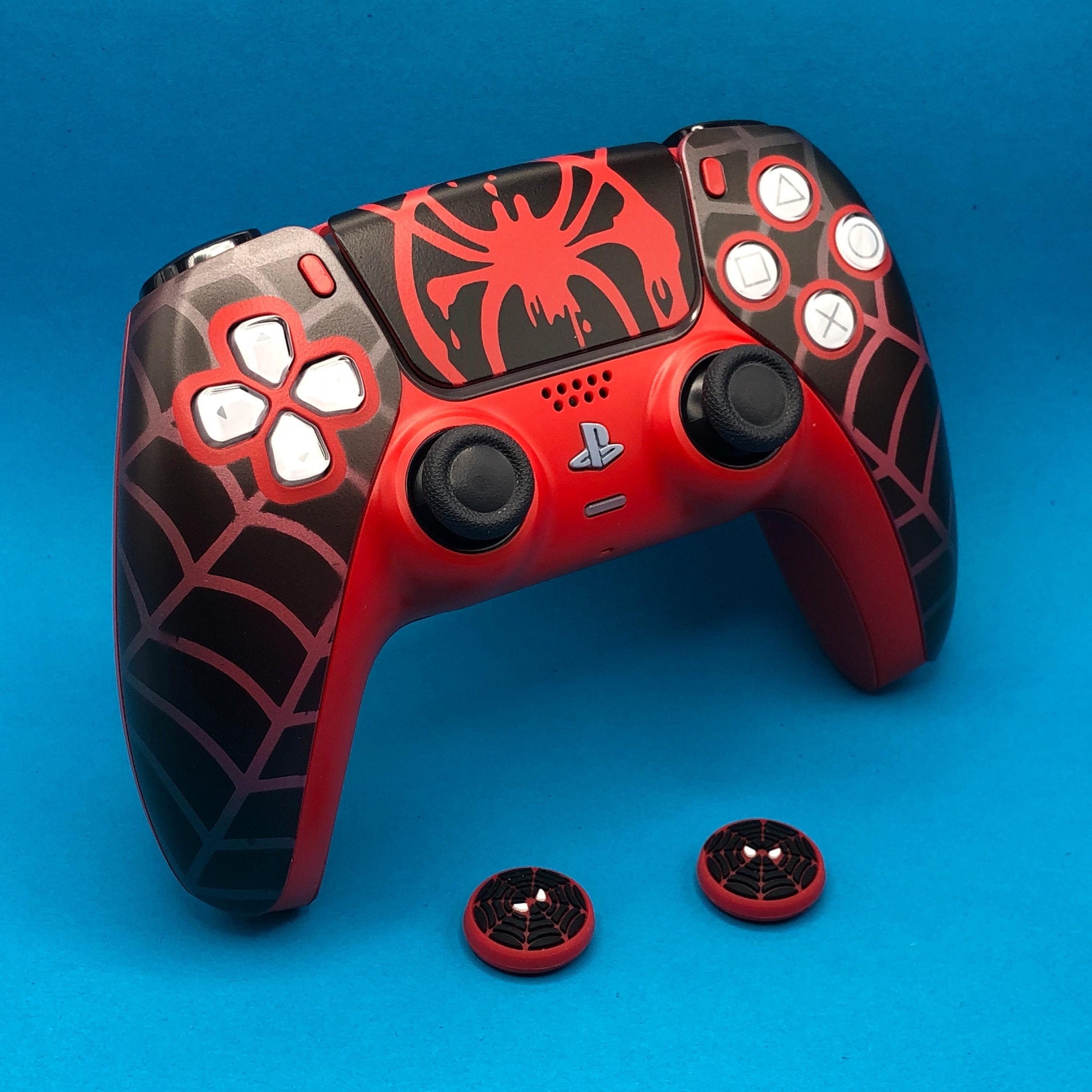 Spider Man Miles Morales Custom PS5 Dualsense DIY Faceplate - Etsy