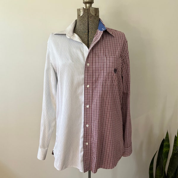 Two Tone Shirt - Etsy