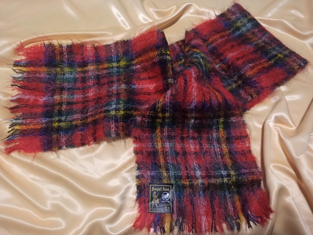 MOHAIR English Scarf ~ Women's Accessories ~ Made in Great Britain. - Etsy