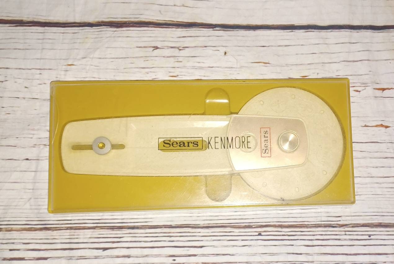 Vintage Sears Kenmore Sewing Machine Buttonhole Gauge Wheel - Etsy