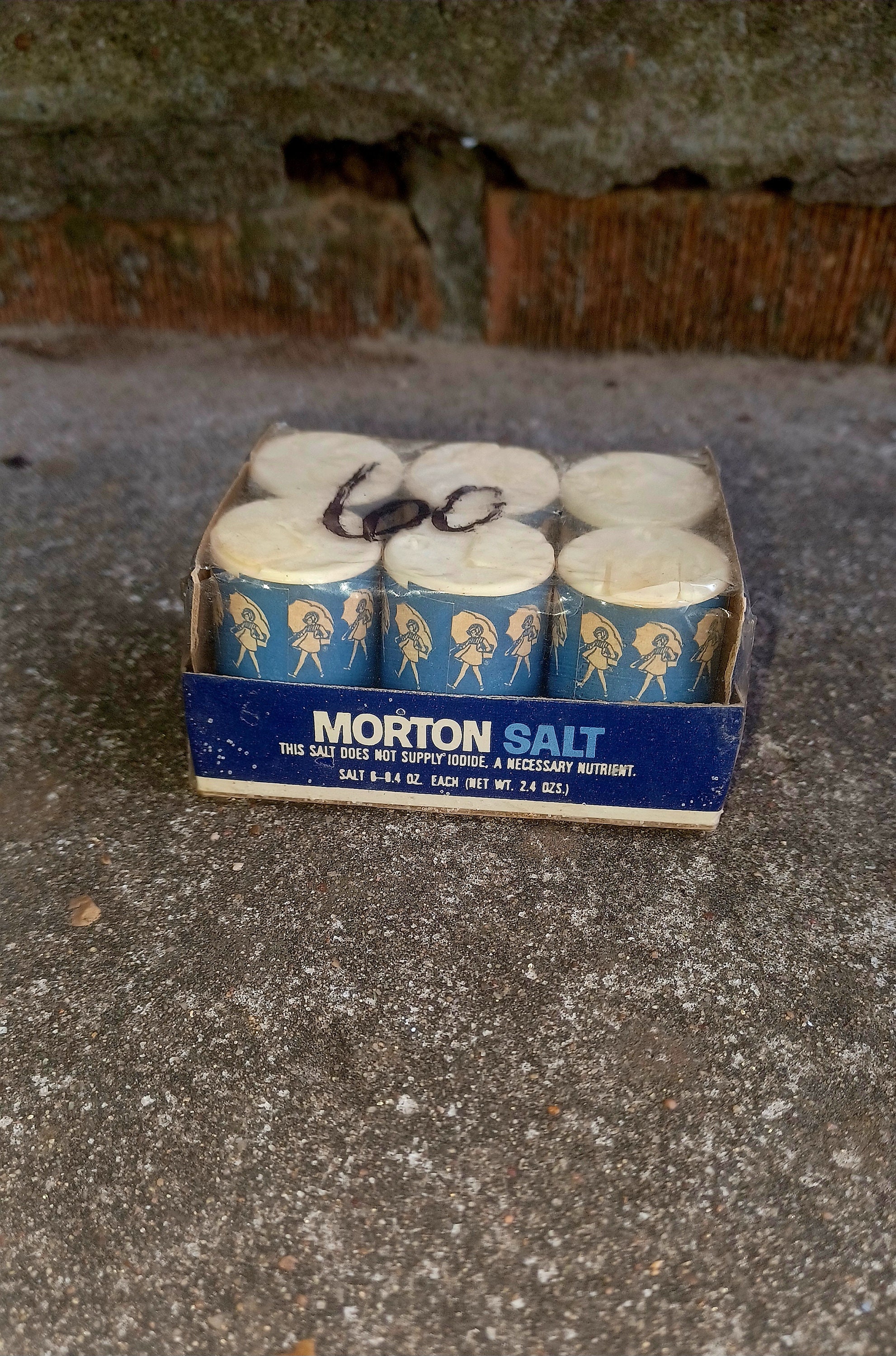 Vintage NOS Miniature Morton Salt Set of 6 - Etsy