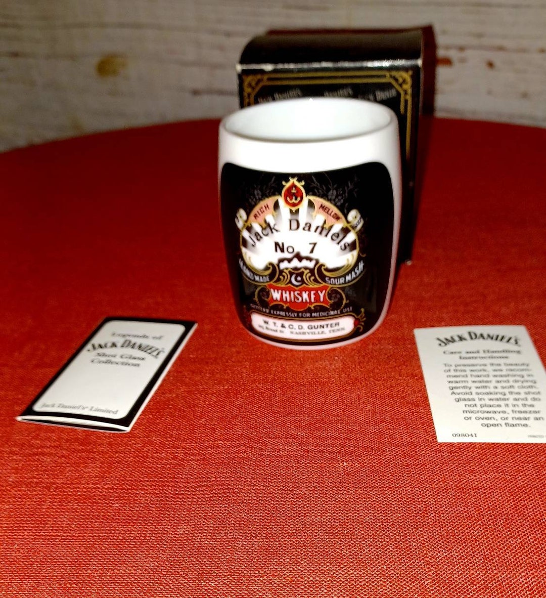 Legends of Jack Daniel's Shot Glass gunter - Etsy