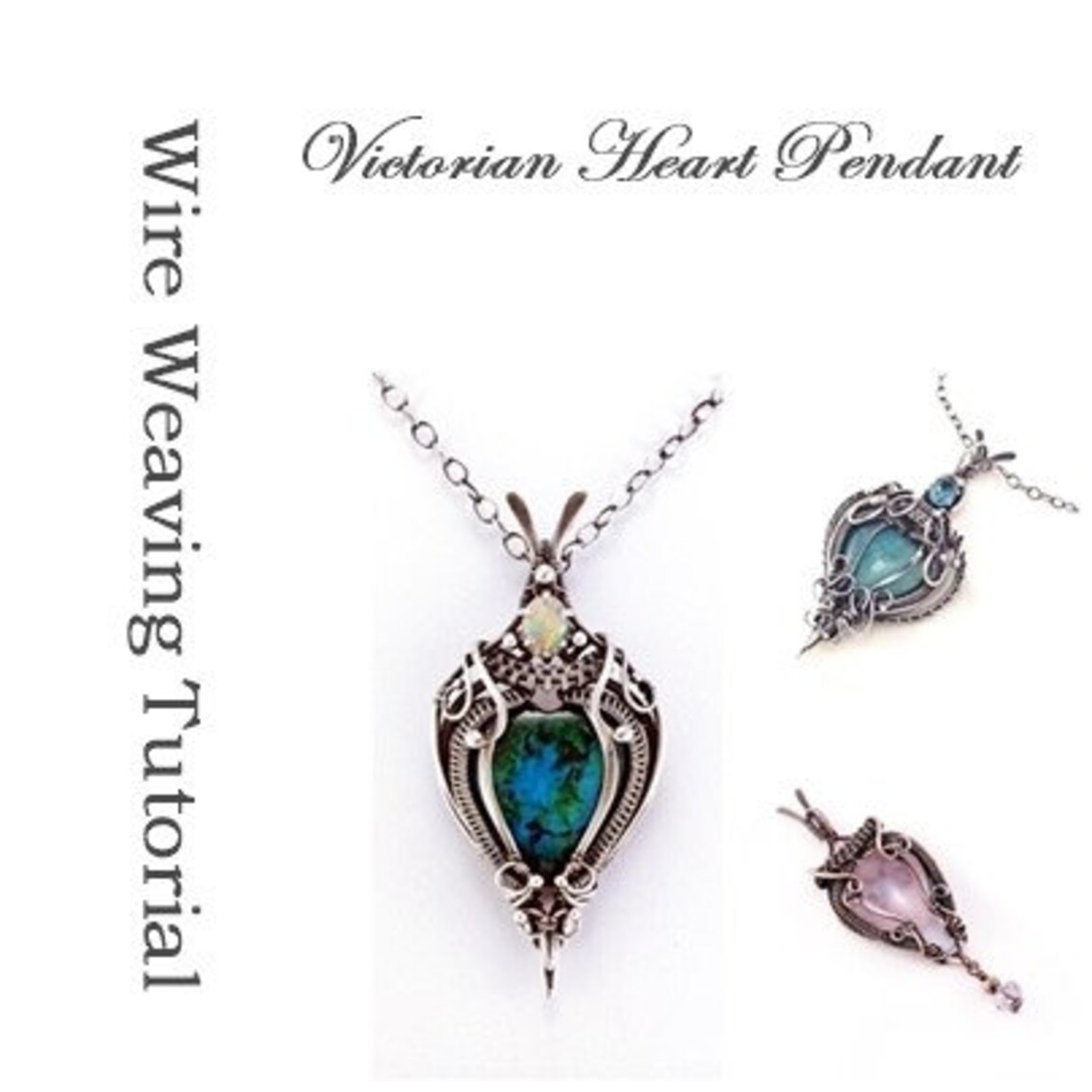 Victorian Heart Pendant Tutorial Digital Download - Etsy