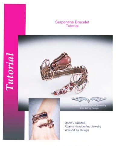 Serpentine Wire Wrap Weave Bracelet Jewelry Tutorial Digital Download ...
