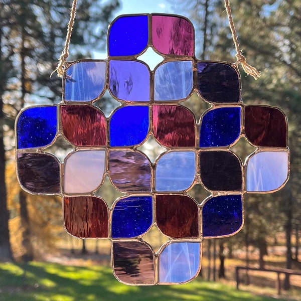 70s Stained Glass - Etsy