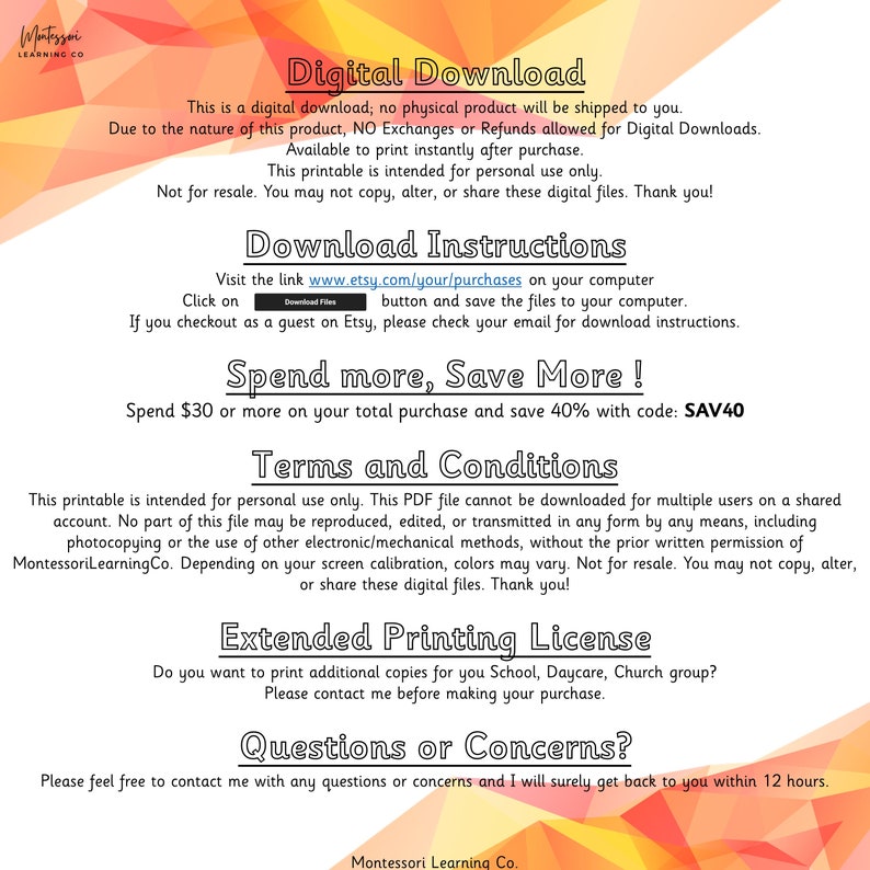 INSECTS BUGS Three Part Cards Nomenclature Cards Montessori Flash Cards ...