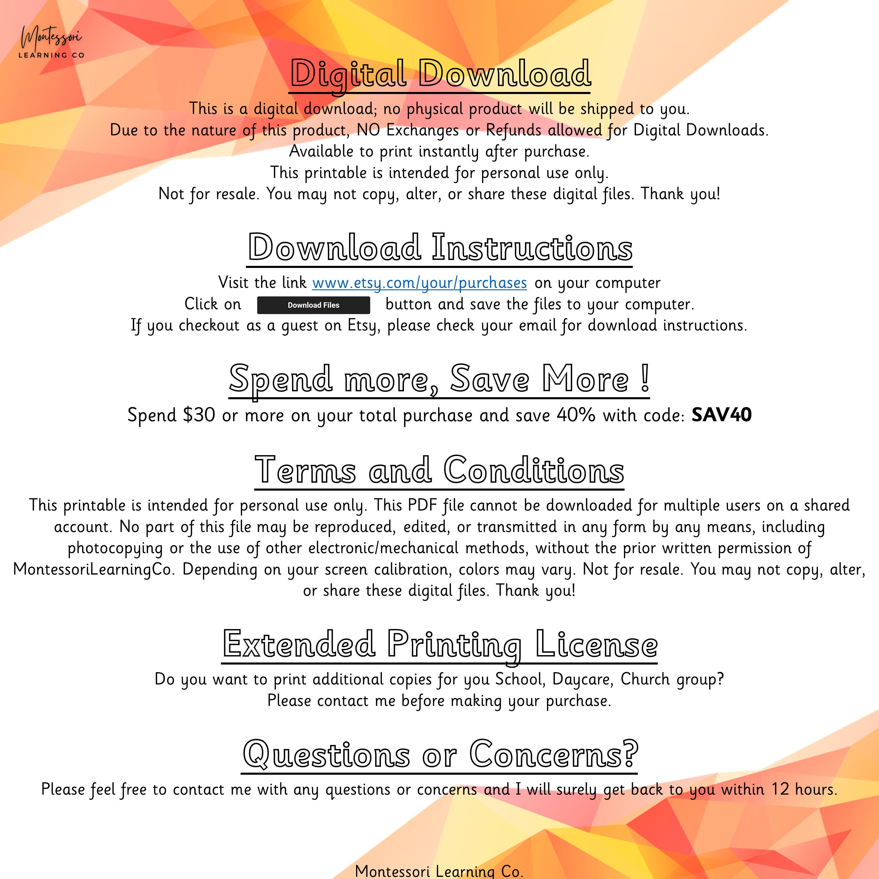 INSECTS BUGS Three Part Cards Nomenclature Cards Montessori Flash Cards ...