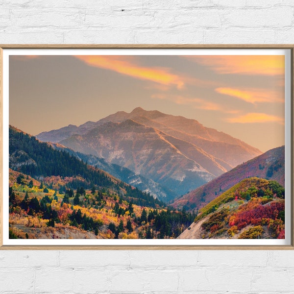 Utah Mountains - Etsy