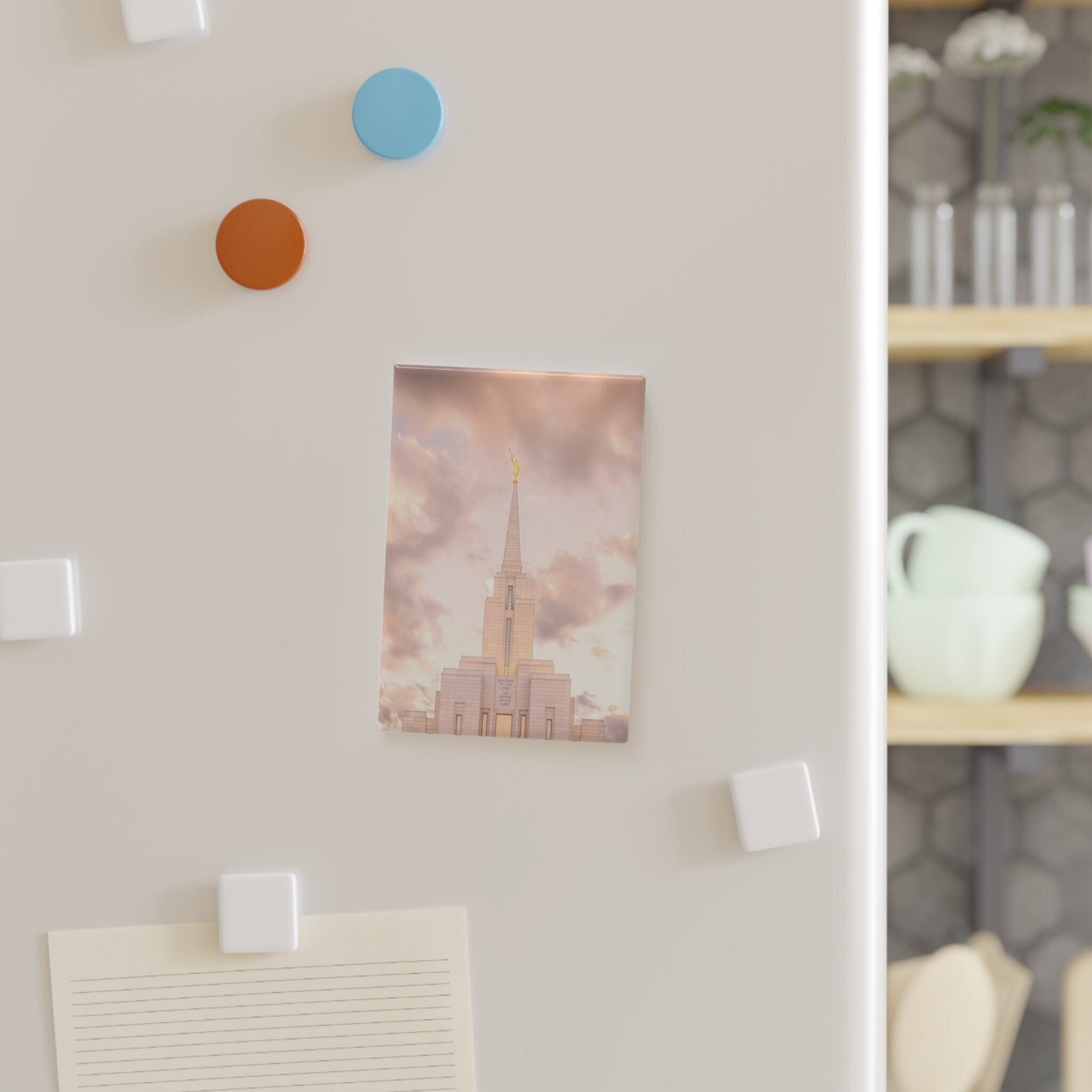 Oquirrh Mountain LDS Temple Magnet, Oquirrh Mountain Temple Magnet ...