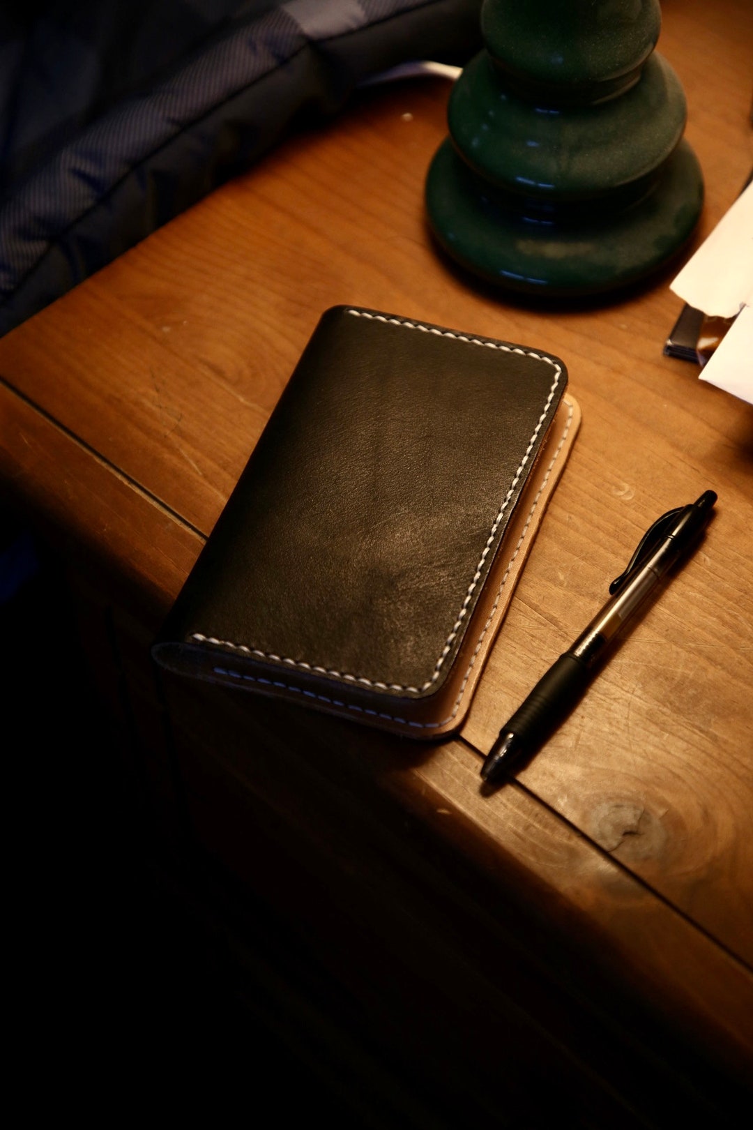 Herman Oak Leather Pocket Notebook Cover - Etsy