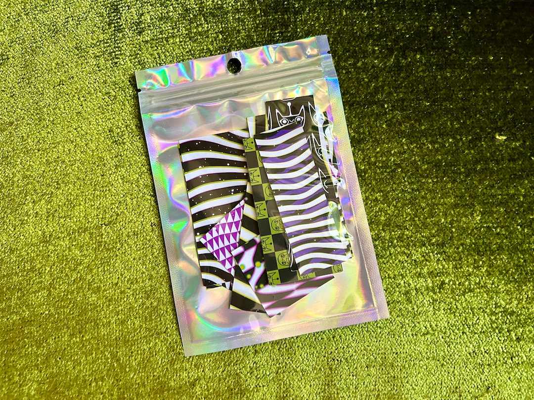 Strange and Unusual Sticker Scrap Pack - Small Shapes - Etsy