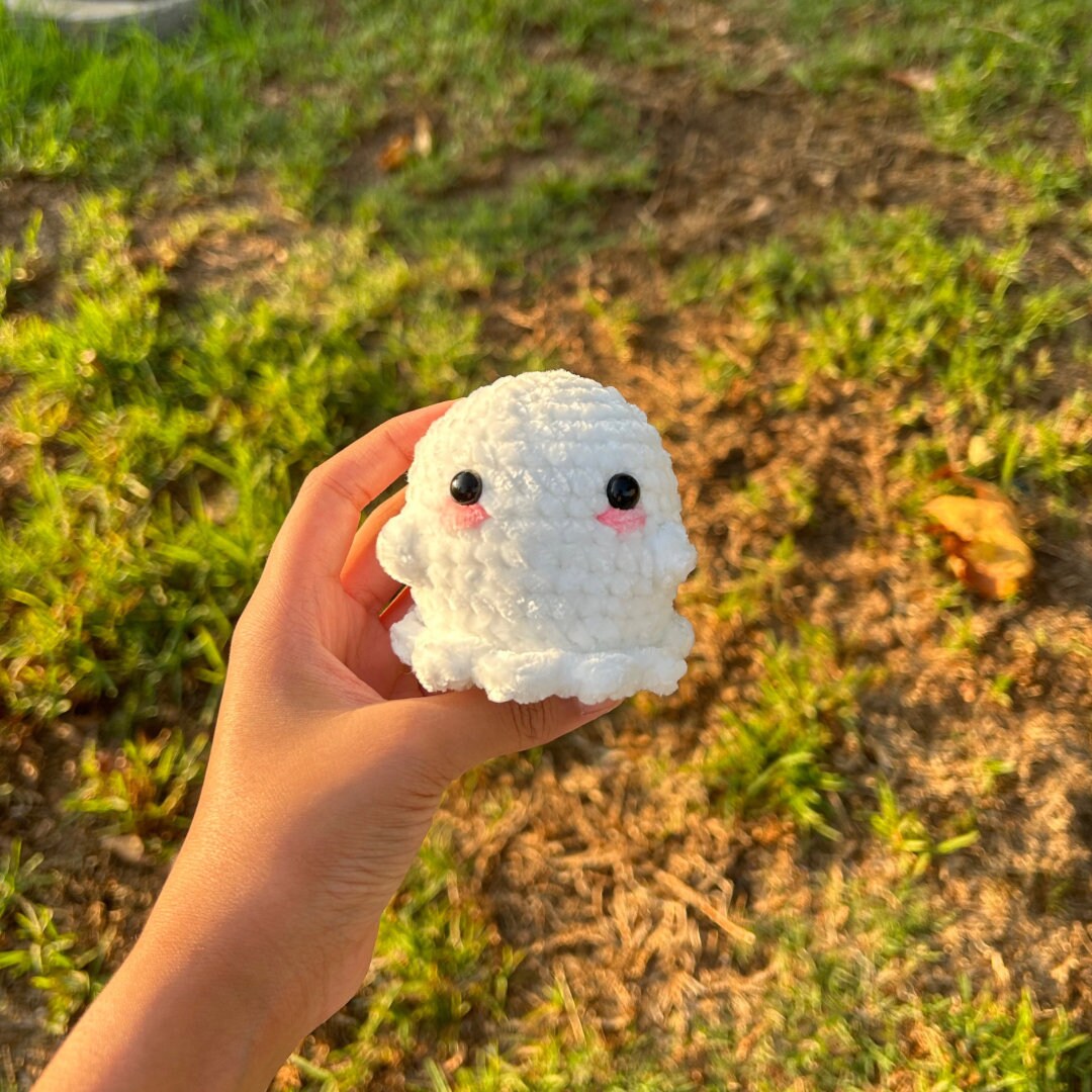 Crochet Chubby Ghost Pattern - Etsy