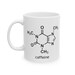 Copy of Caffeine Molecule Coffee Mug for Chemist Gift for Laboratory ...