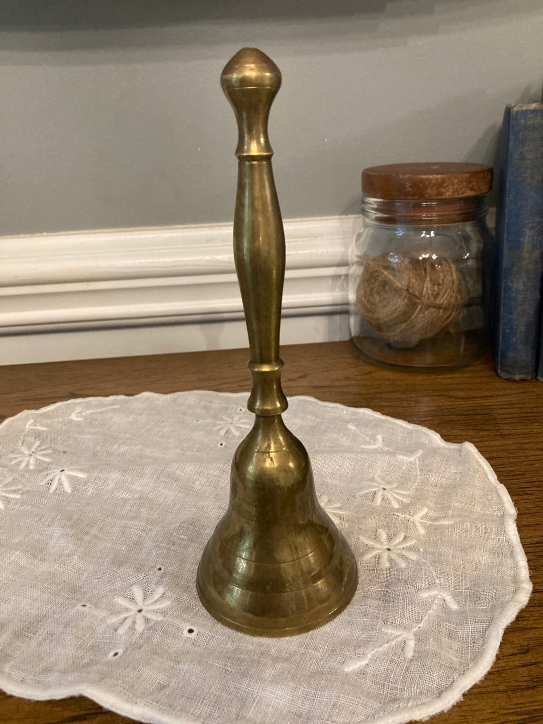 Vintage Brass Bell - Etsy