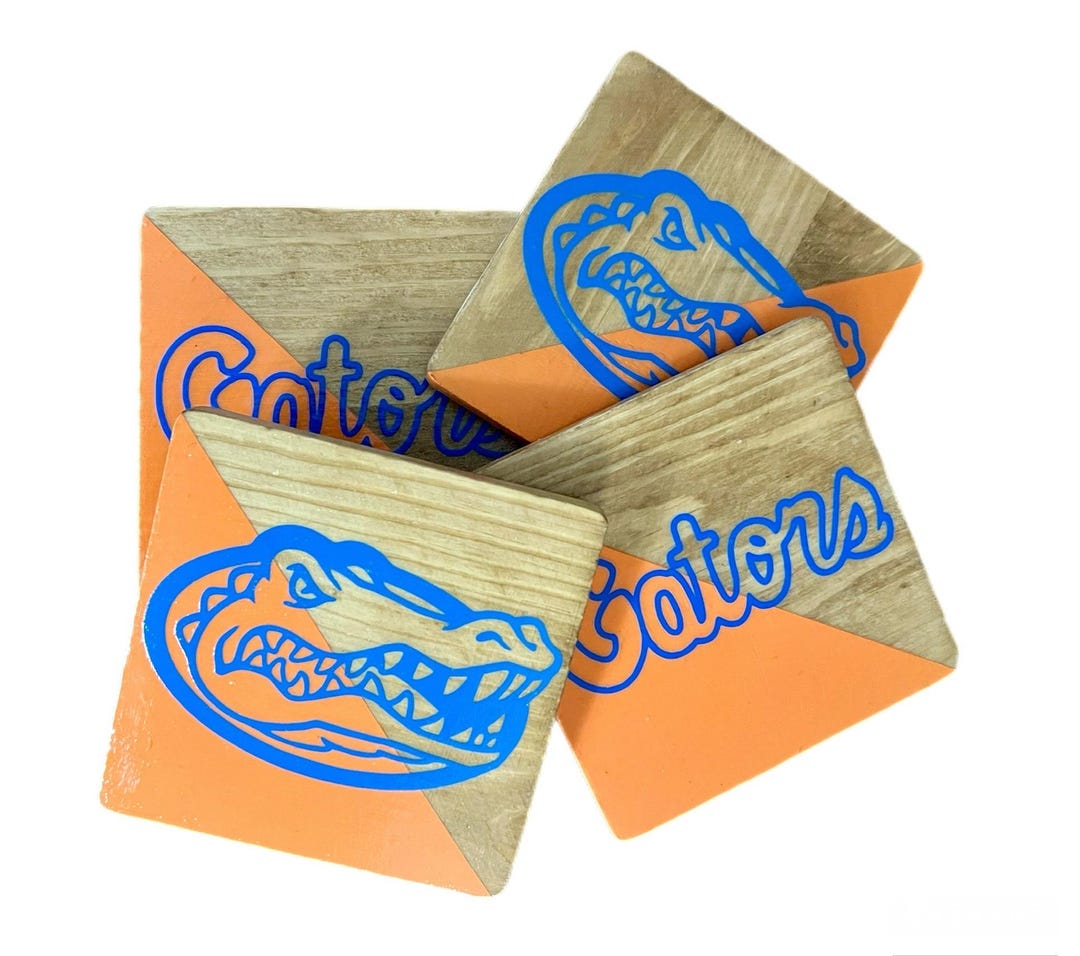 Handcrafted Wooden Coasters With Custom Design Inspired by the Florida ...