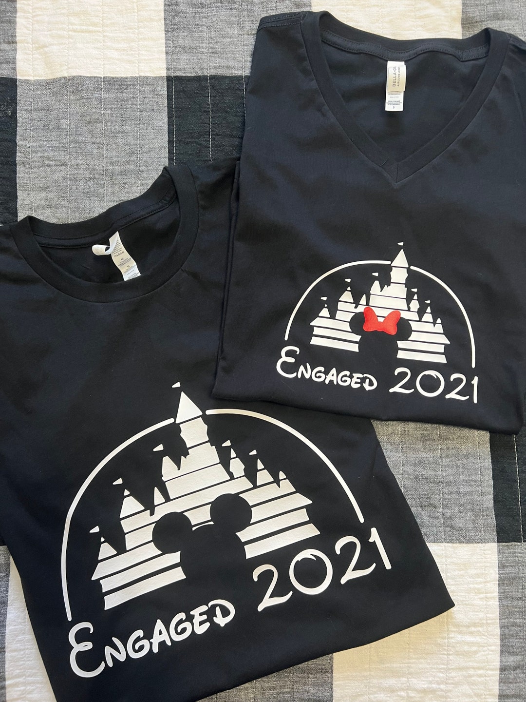 Disney Engaged Tshirt - Etsy