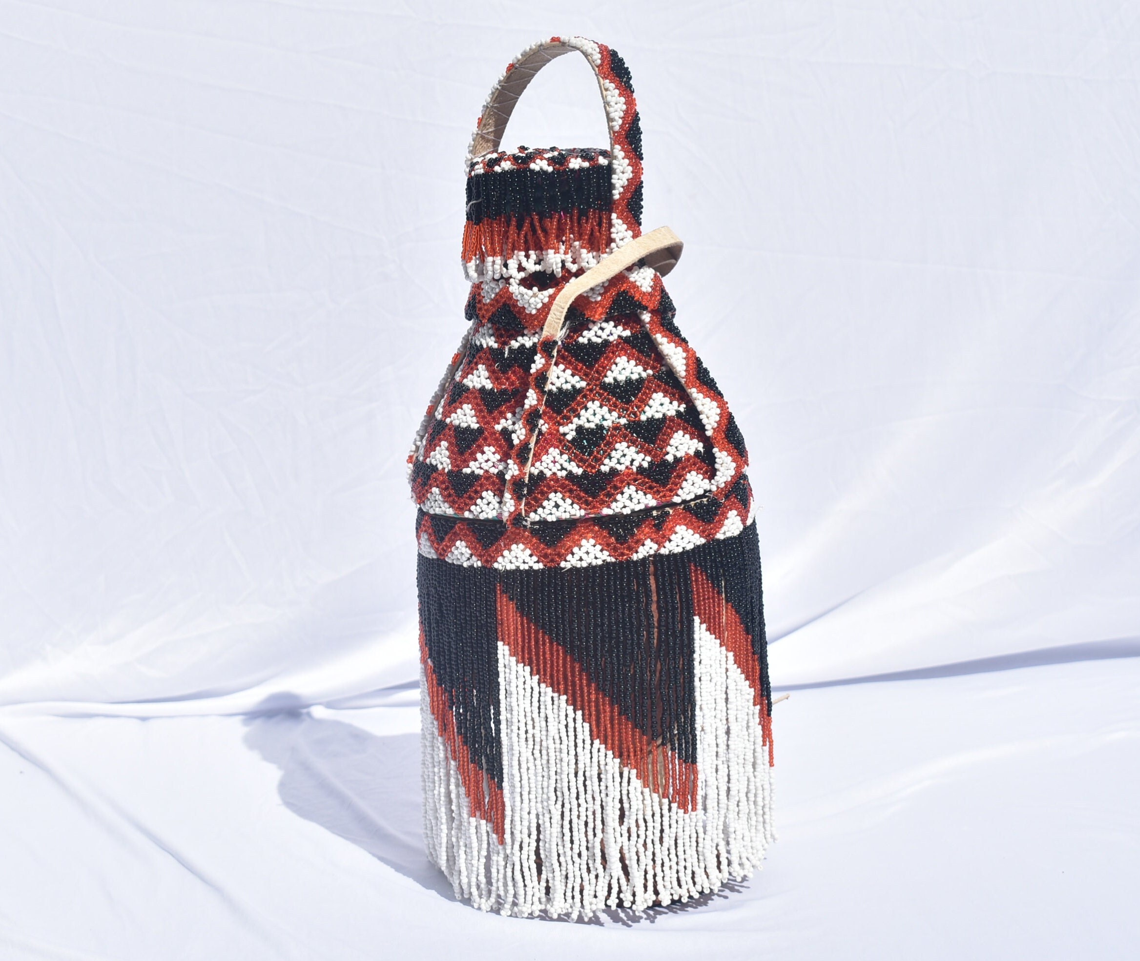 Authentic Oromo Chocho Traditional Wooden Container Unique Serving ...