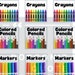 60 School Supply Labels for Classroom, Homeschool, or Office - Etsy