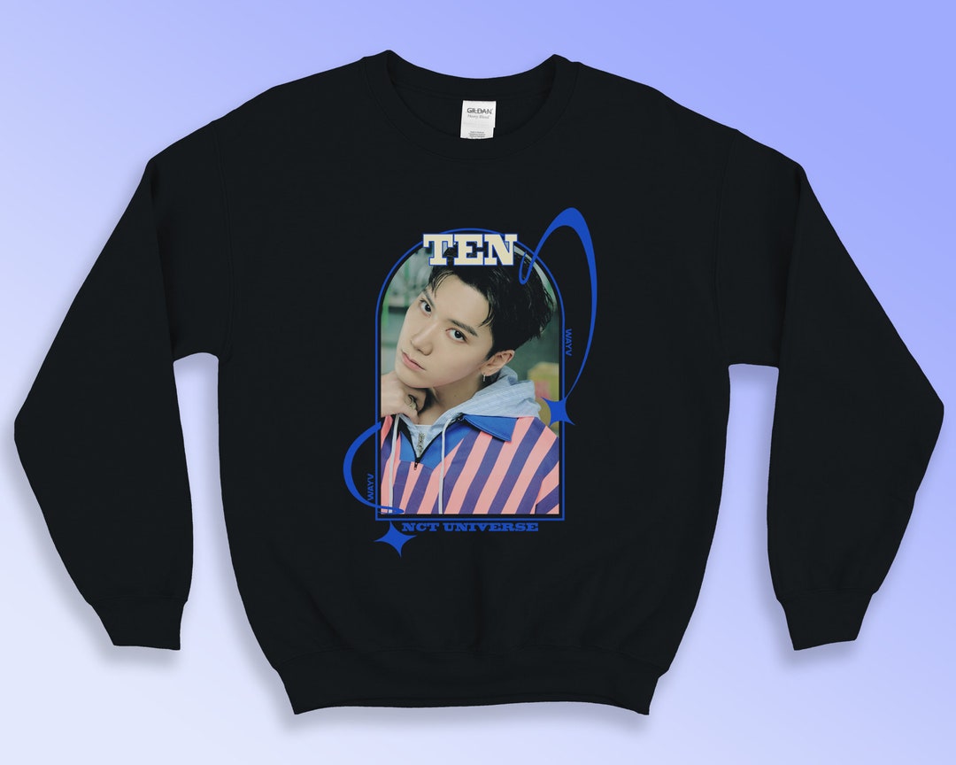 Ten Sweatshirt Wayv Shirt Kpop Boyband Singer Celebrity 90s Retro ...