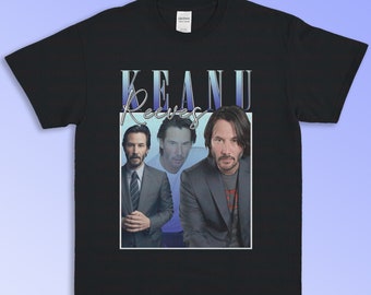 Keanu Reeves Tshirt Men - Etsy