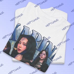 KARINA Shirt Kpop Boyband Music Vintage Retro Aesthetic Graphic Style ...