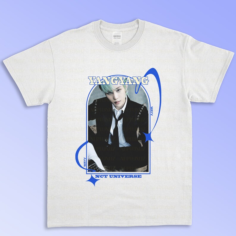 Yangyang Shirt Wayv Tee Kpop Boyband Music Vintage Retro Rustic Style ...