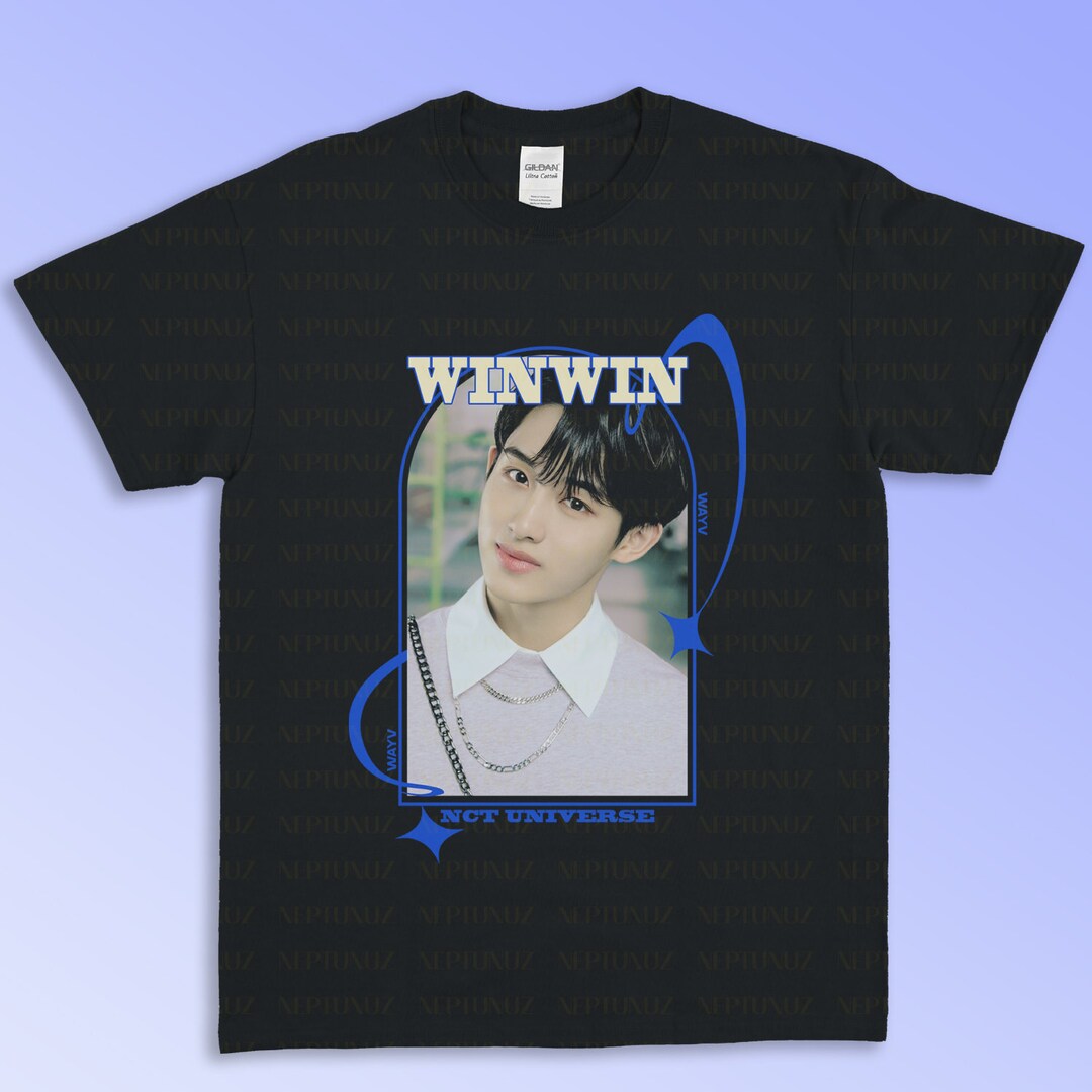 Winwin Shirt: Wayv Kpop Tee, NCT Universe Boyband Music Vintage Retro ...
