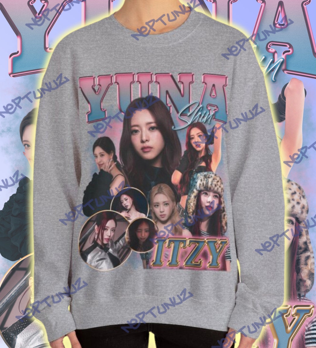 YUNA Shirt Kpop Girlband Singer Celebrity 90s Retro Vintage Style ...