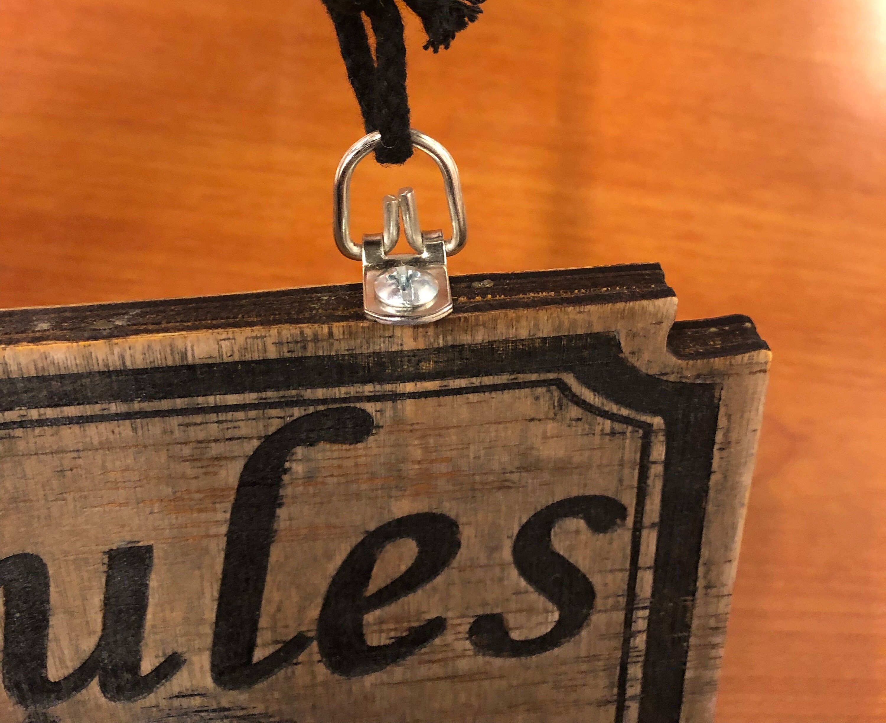 Customizable Wooden Rule Sign - Etsy