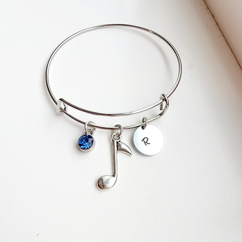 Music Note Bracelet - Etsy