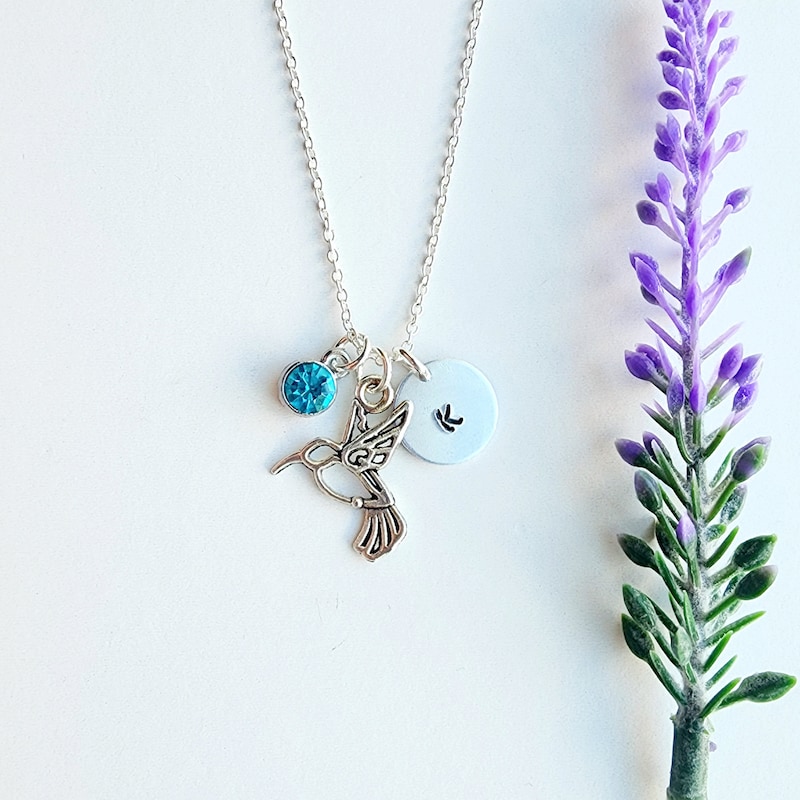 Hummingbird Necklace - Etsy