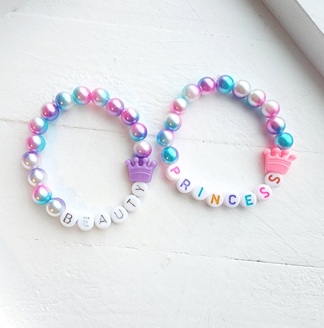 Personalized Name Bracelet-girls Charm Bracelet-toddler Name Bracelet ...