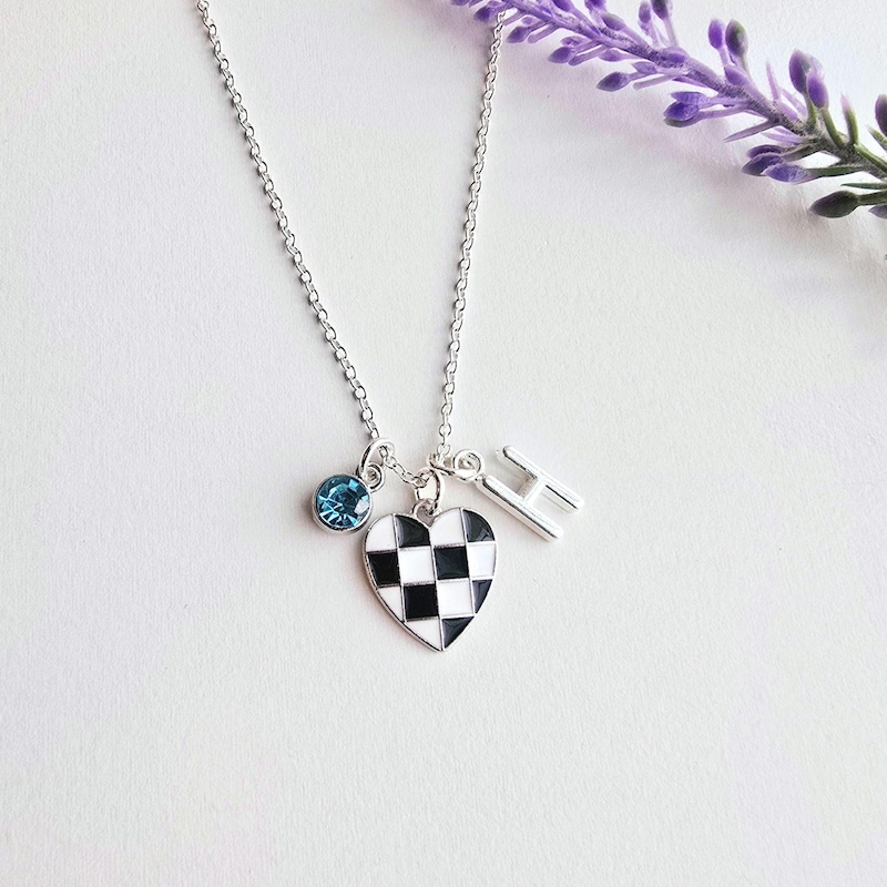 Checkered Flag Silver - Etsy