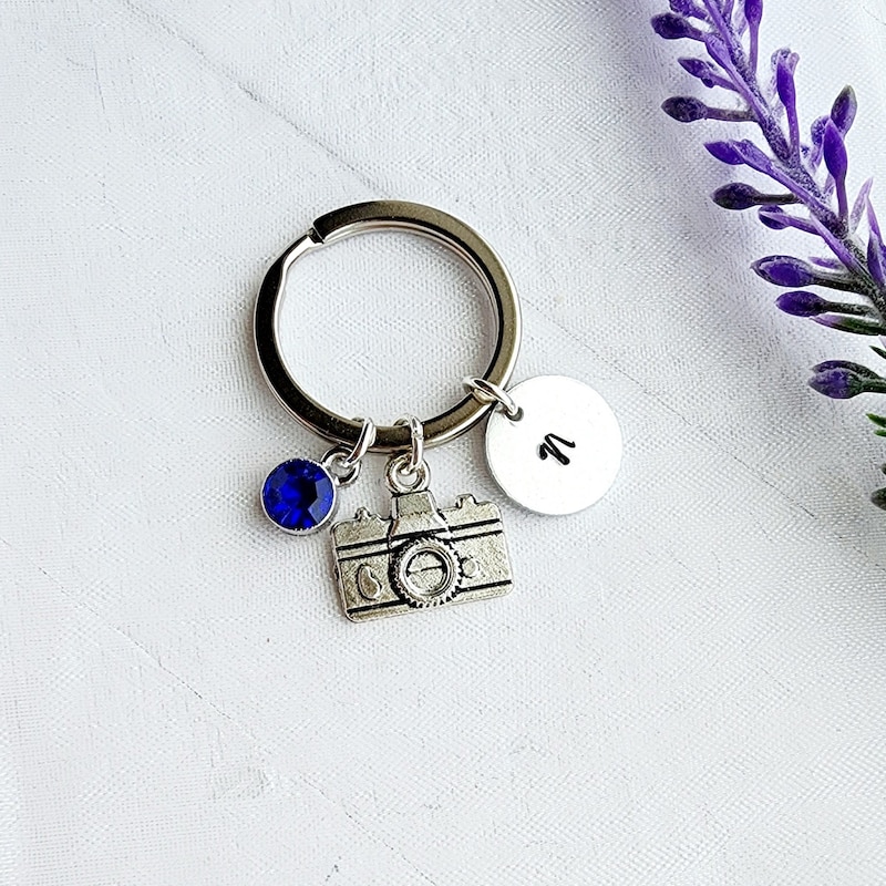 Camera Keychain - Etsy