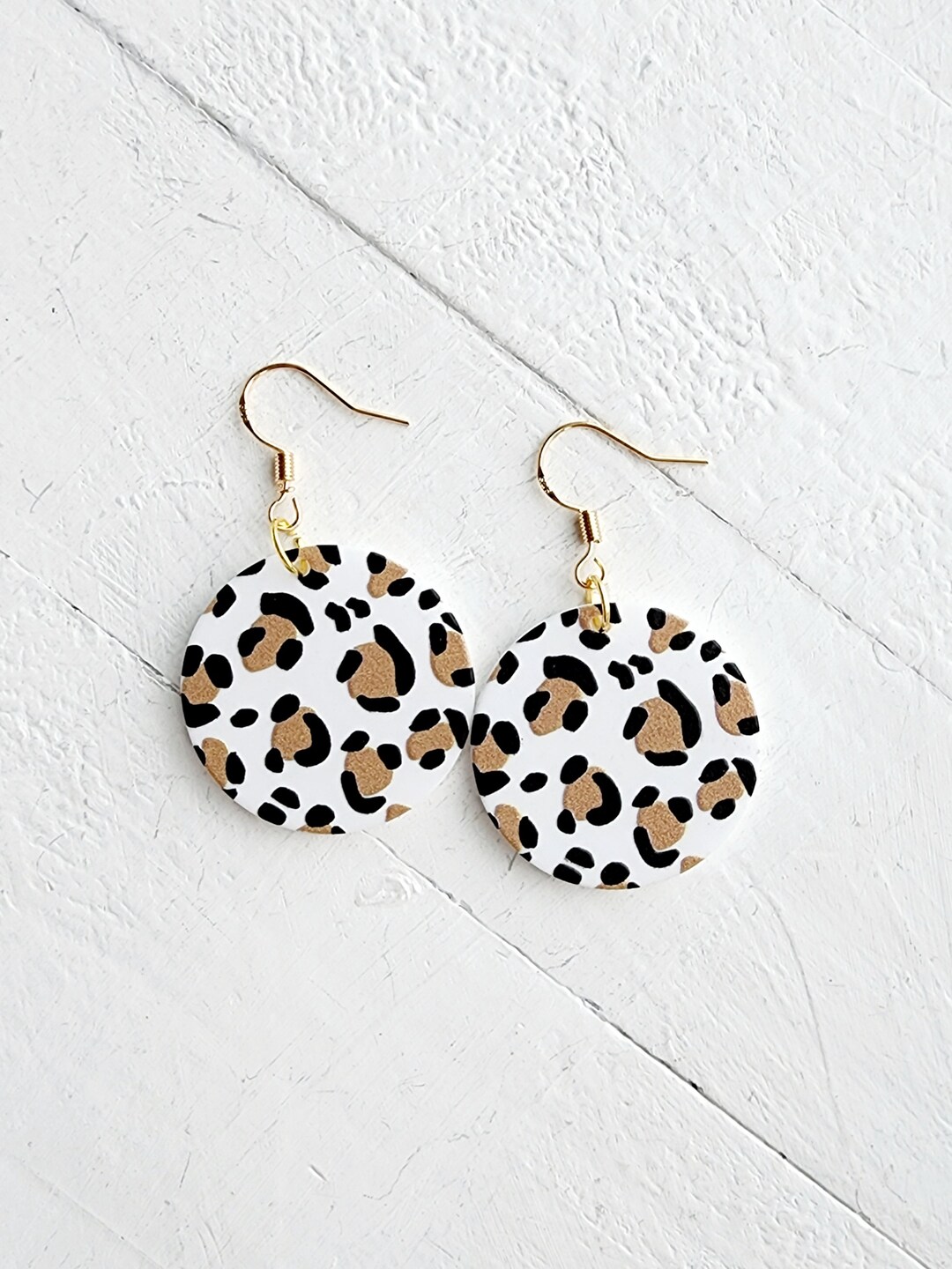 Cheetah Print Earrings-dangle Earrings for Women-leopard Print Earrings ...