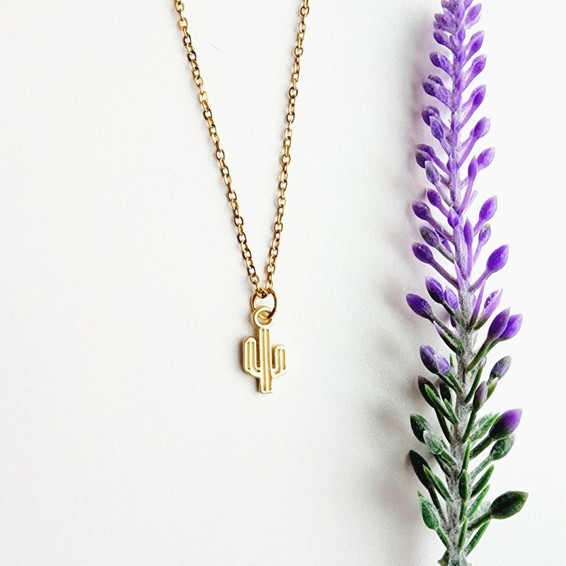 Cactus Necklace - Etsy