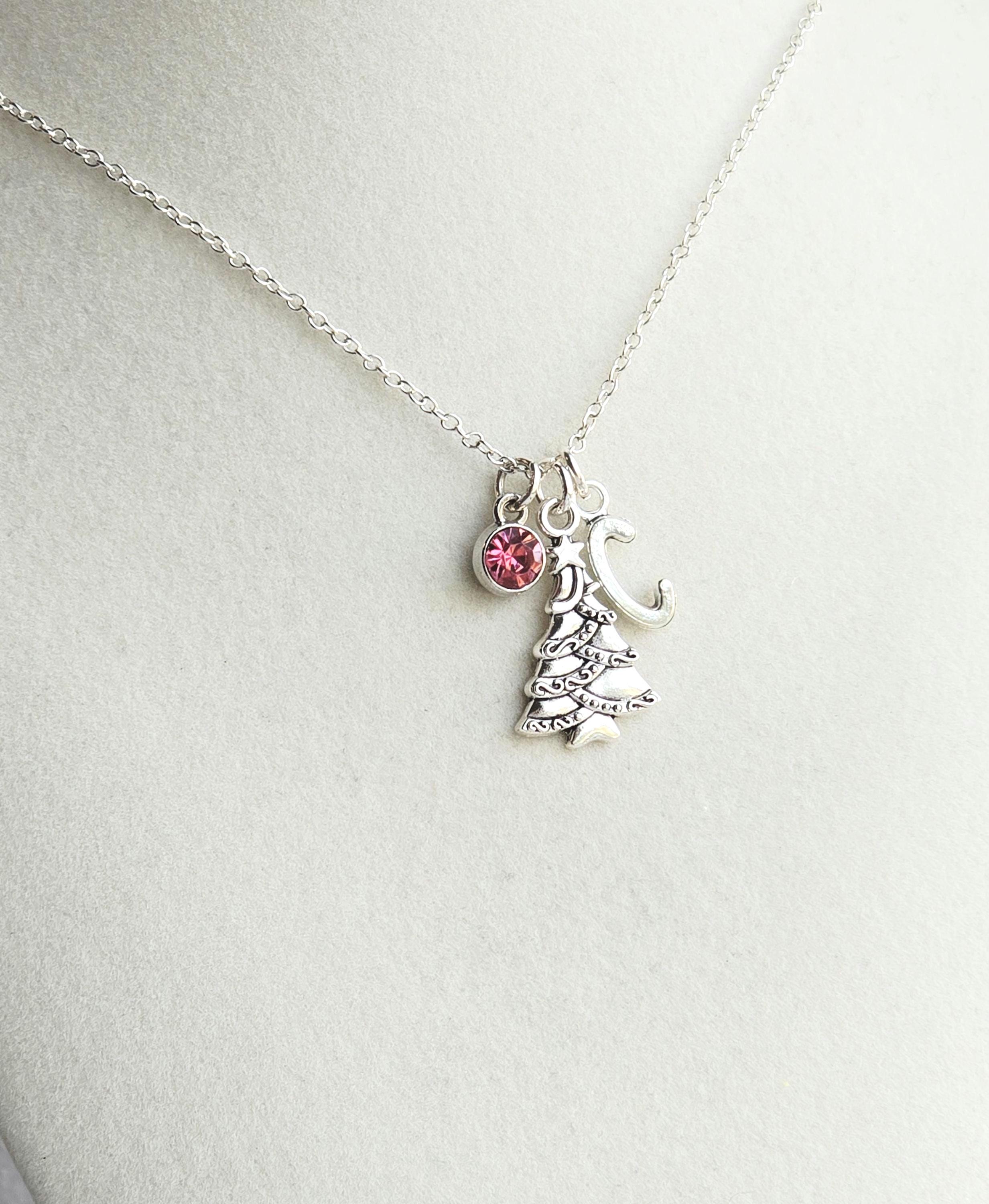 Christmas Tree Necklace-christmas Gift-holiday Necklace for Girls ...
