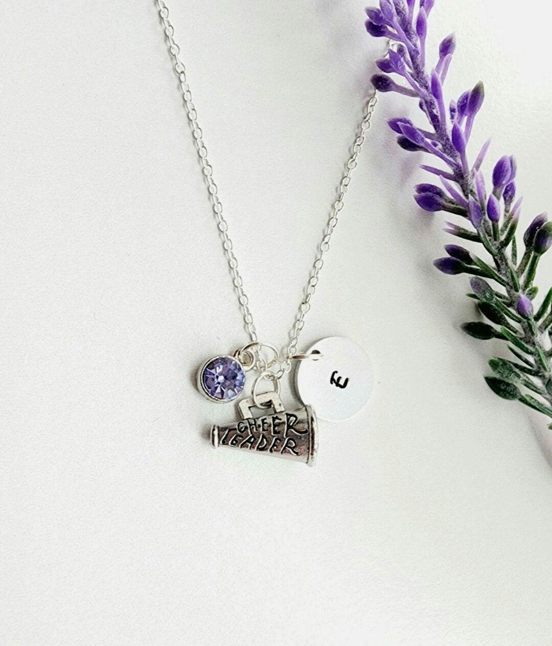 Cheerleader Necklace-megaphone Necklace-cheer Necklace for Girls-cheer ...