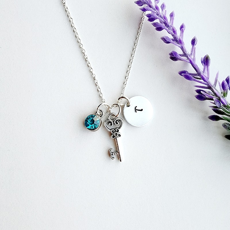 Key Necklace - Etsy