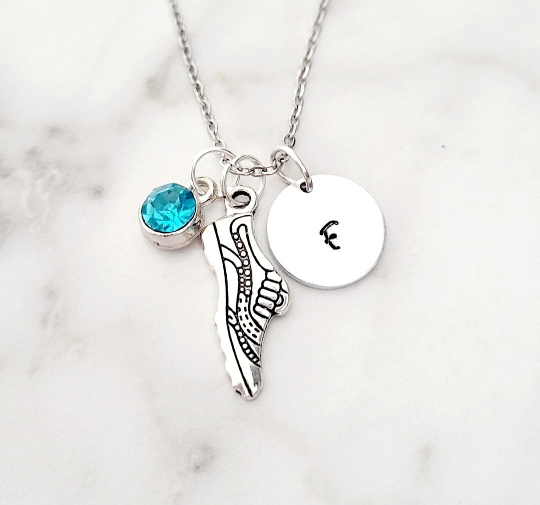 Running Necklace for Women, Cross Country Necklace, Track Necklace ...
